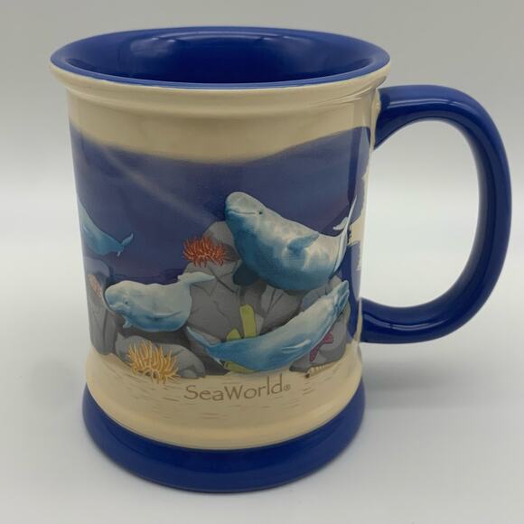 Seaworld | Dining | Sea World Beluga Whale Ceramic Coffee Tea Cup Mug ...